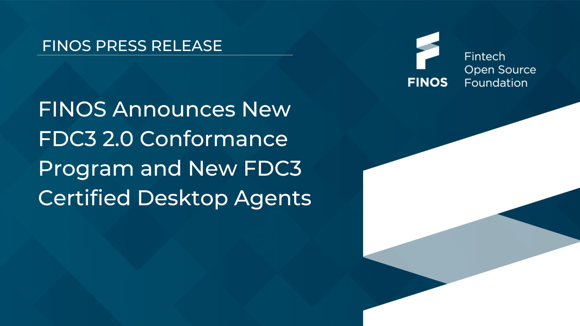 FINOS Announces New FDC3 2.0 Conformance Program and New FDC3 Certified Desktop Agents